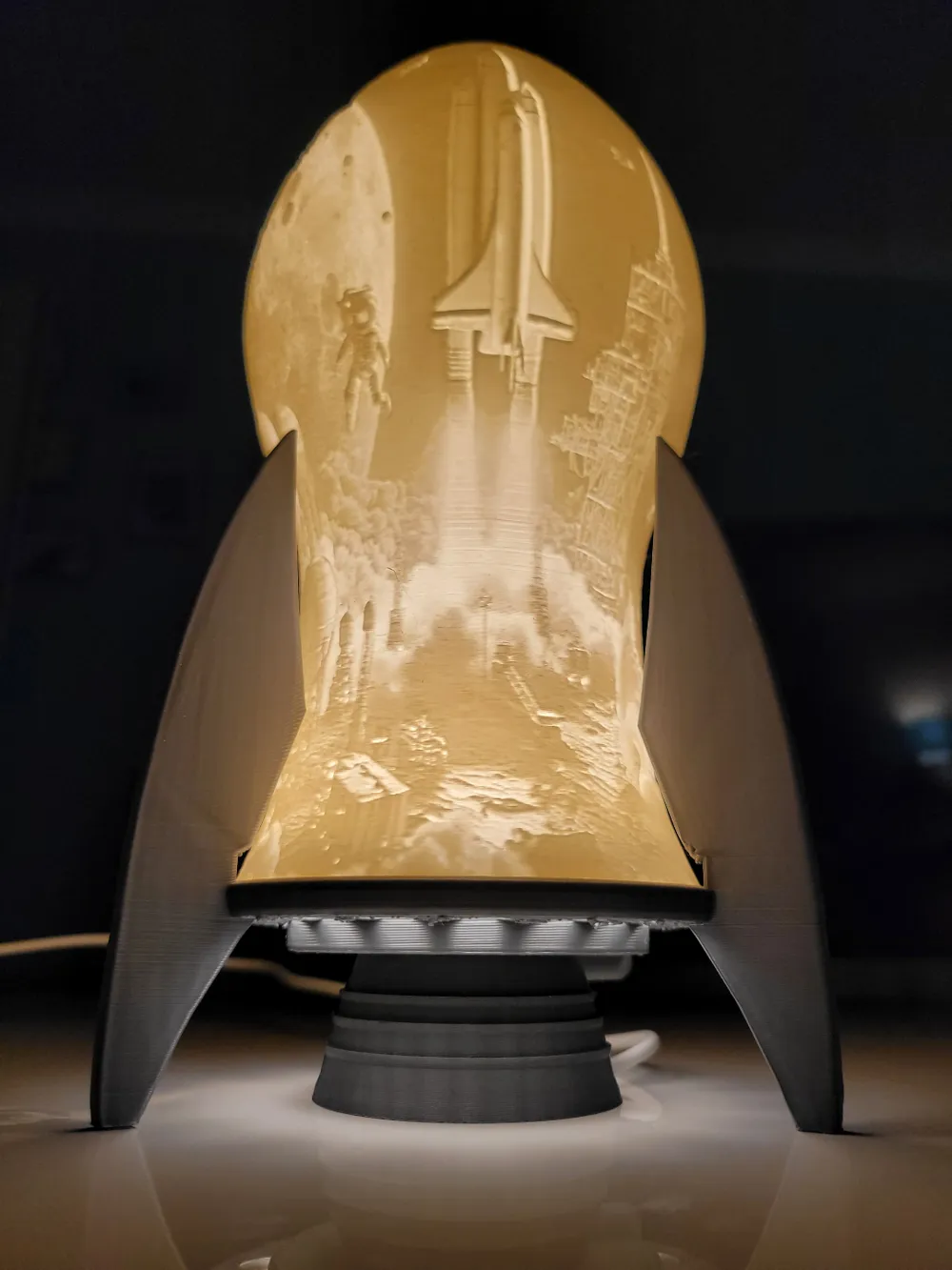 Rocket Lamp - Lithophane by H2Jack Concepts - MakerWorld