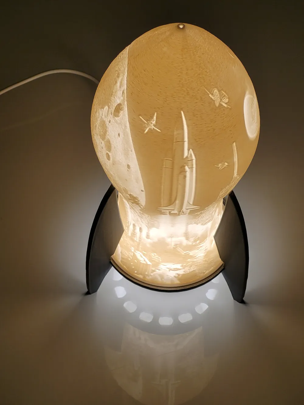 Rocket Lamp - Lithophane by H2Jack Concepts MakerWorld: Download Free ...