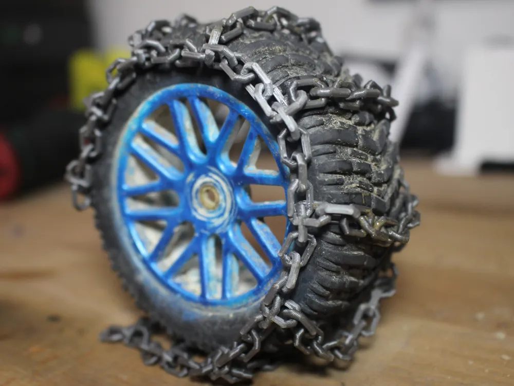 RC Snow & Mud Chains - Free 3D Print Model - MakerWorld
