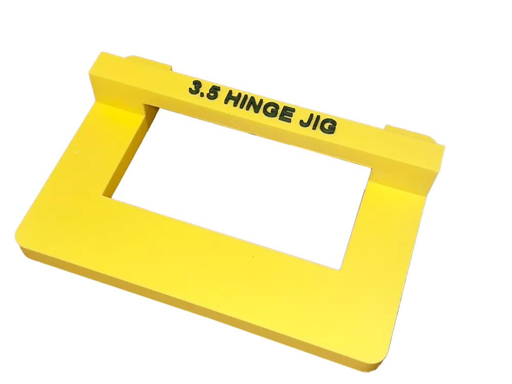 Router Hinge Jig - 3.5" Hinges – Kostenloses 3D-Druckmodell – MakerWorld