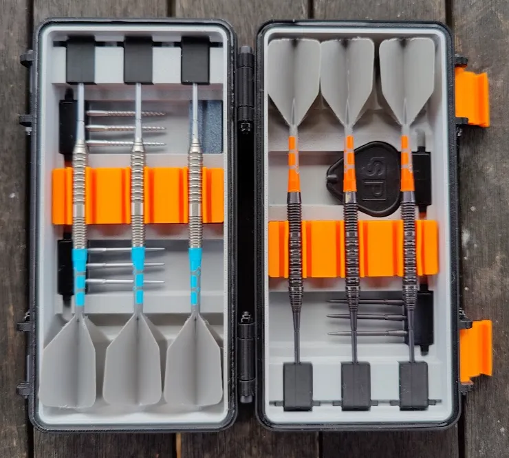 Rugged Darts Case - 6 Darts - Target SwissPoint - Free 3D Print Model ...
