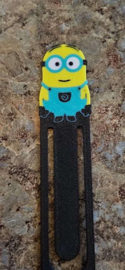 Minion Bookmark by Jeff Smith - MakerWorld