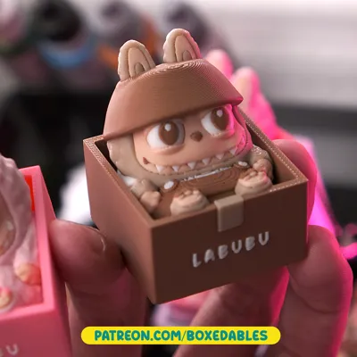 Labubus - Boxedables - Free 3D Print Model - MakerWorld