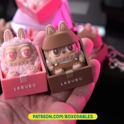 Labubus - Boxedables - Free 3D Print Model - MakerWorld