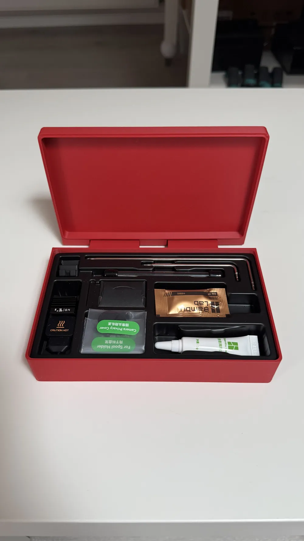 Bambu H2D Toolbox print in place - no supports by Arministrator82 ...