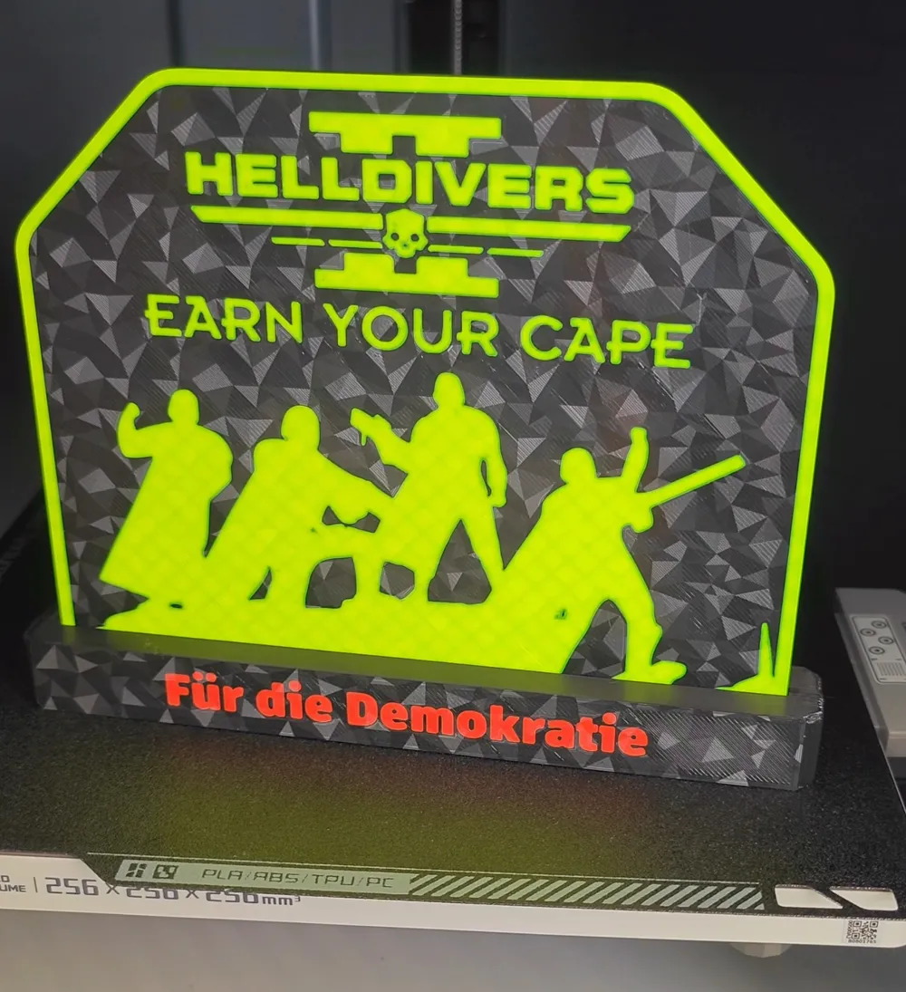 HELLDIVERS II TABLE STAND – PEO Plate optimized Remixed by Linthis ...