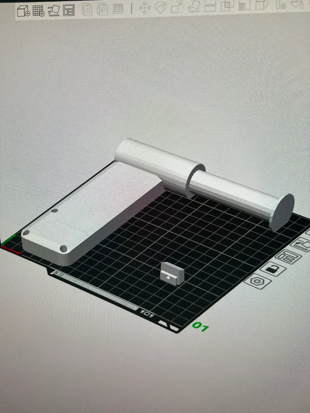 Bambu labs A1 mini secondary spool holder by Plasic PritablesMakerWorld ...