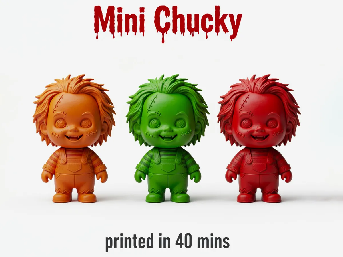 Mini Chucky – Horror Collectible - Free 3D Print Model - MakerWorld
