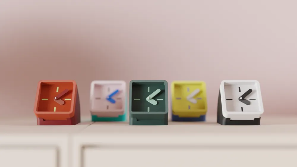 Desktop Clock. A Modern, Modular Clock System by Abstractia Design ...