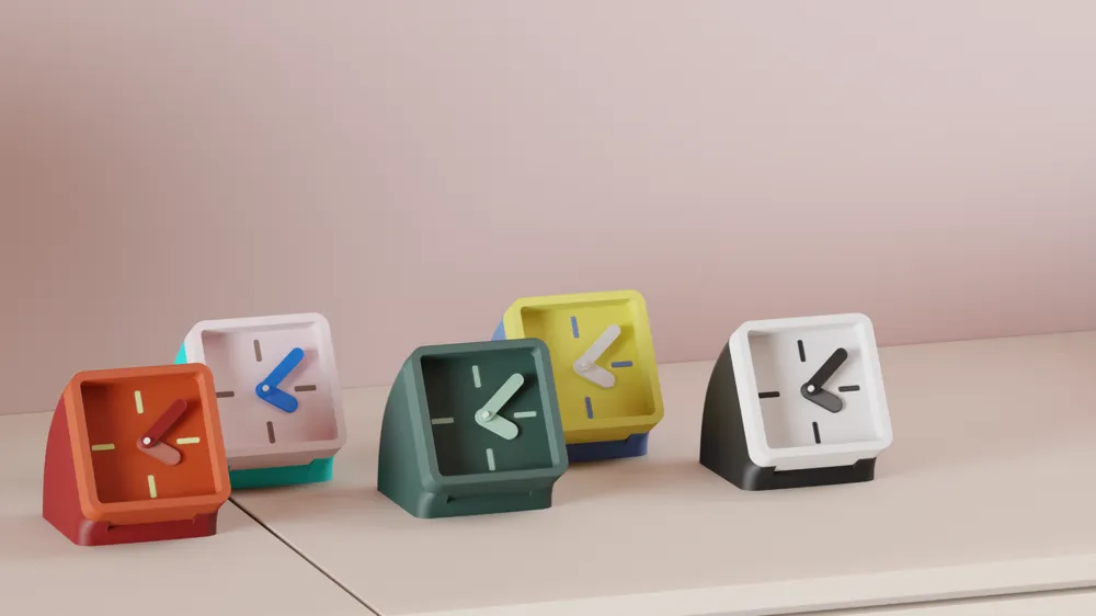 Desktop Clock. A Modern, Modular Clock System by Abstractia Design ...