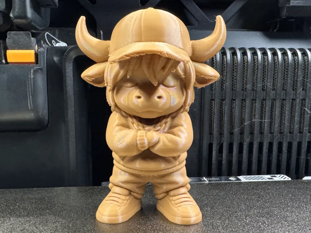 Highland Cow Teenager by MA-DE MakerWorld: Download Free 3D Models