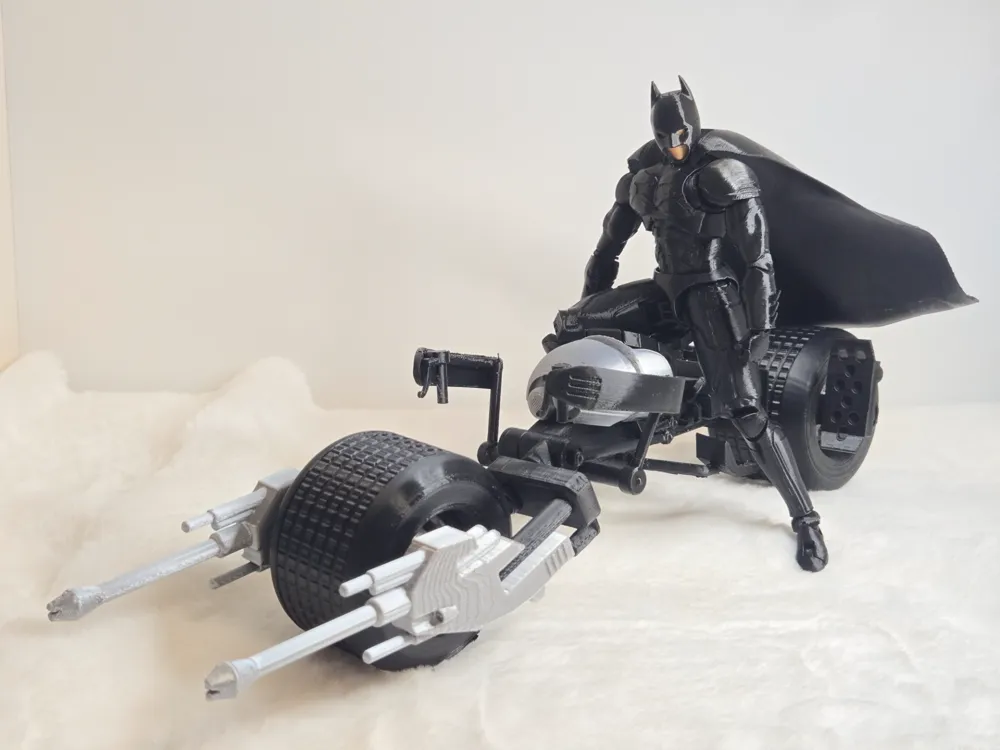 Batman Dark knight Batpod For Action Figure by GREATESTMOON - MakerWorld
