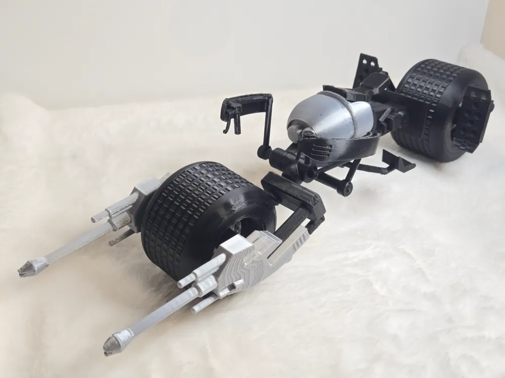 Batman Dark knight Batpod For Action Figure by GREATESTMOON - MakerWorld