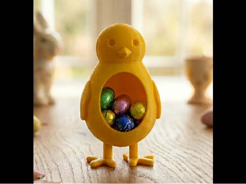 Chirpy – The Ultimate Easter Eggs Holder - Free 3D Print Model - MakerWorld