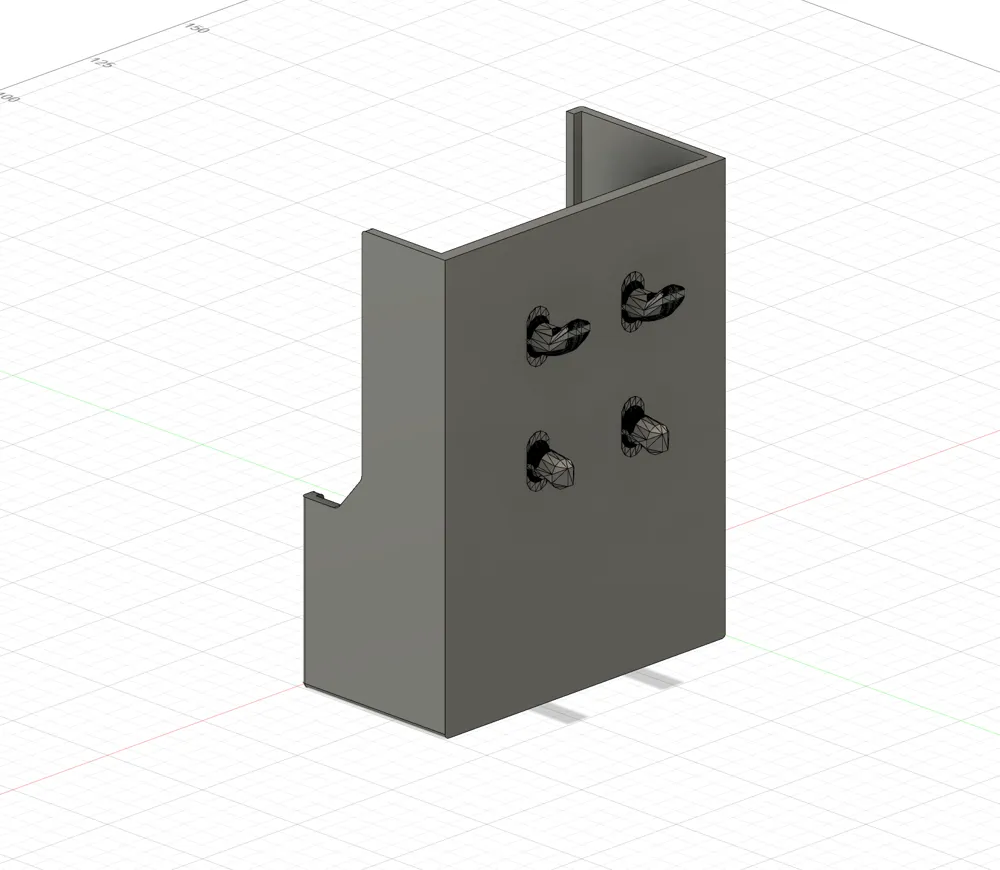 Canon Battery Charger Holder for Multiboard - Free 3D Print Model ...