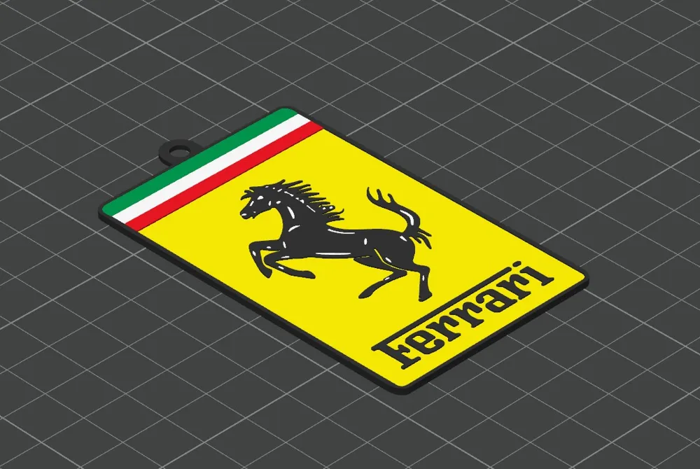 Ferrari Keychain by emrullahkaya MakerWorld: Download Free 3D Models