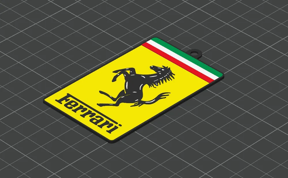 Ferrari Keychain by emrullahkaya MakerWorld: Download Free 3D Models