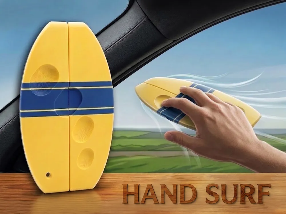 Hand Surf - Catch the wind, ride the air - Free 3D Print Model - MakerWorld