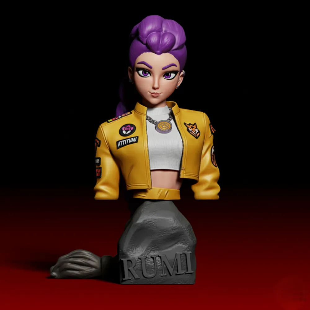 Rumi K-pop demon hunter - Free 3D Print Model - MakerWorld