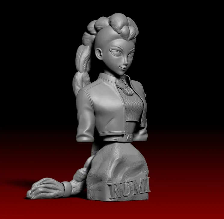 Rumi K-pop demon hunter by Yin3d MakerWorld: Download Free 3D Models