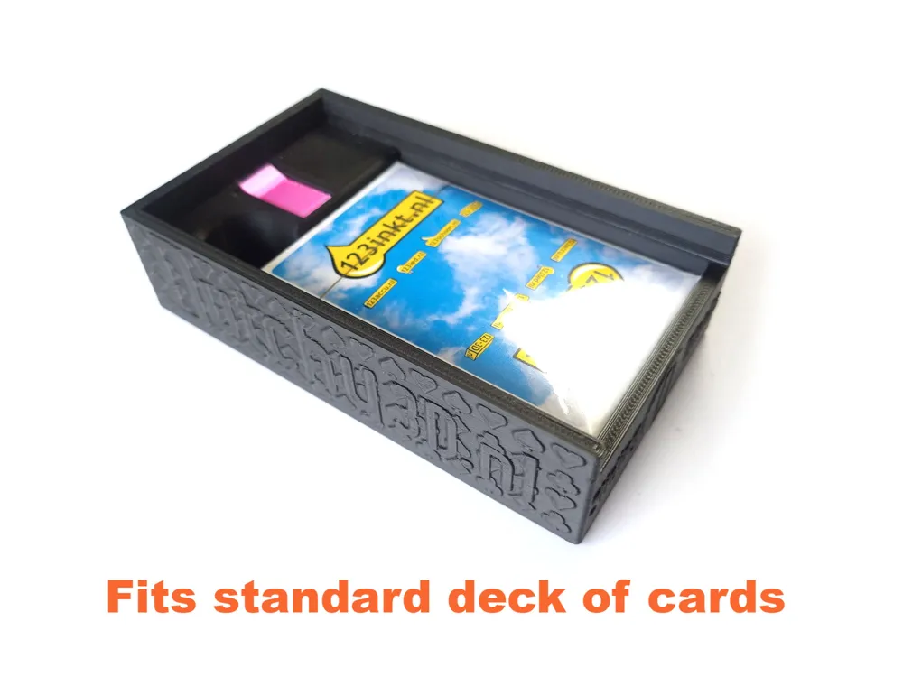 Sliding Puzzle Box (get the key out to open box) - Free 3D Print Model ...