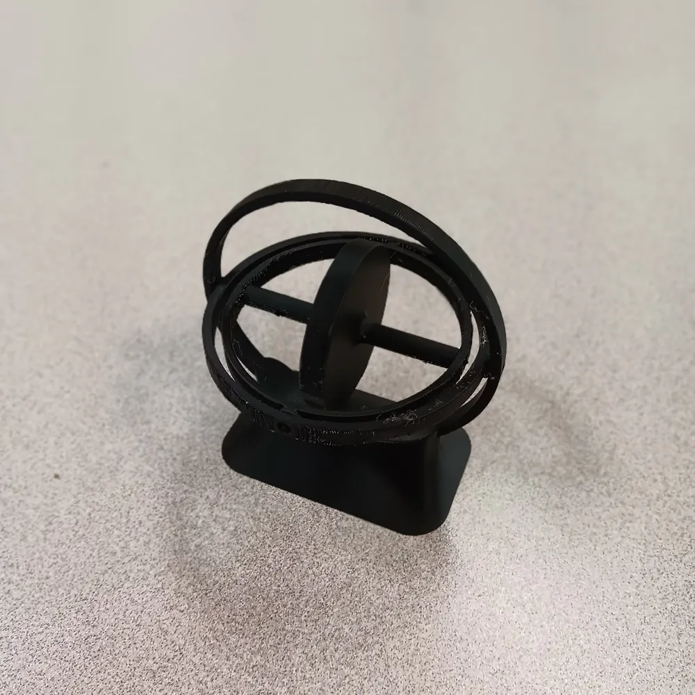 The Mechanical Gyroscope_Three Ring Version by The Vânguârd MakerWorld ...