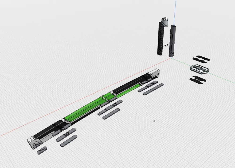 PXX Luminous Sword Modification for Kamen Rider General Form Mushen no ...