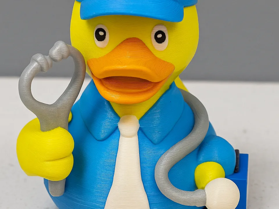 EMS-Paramedic-Medic Jeep Rubber Duck - Free 3D Print Model - MakerWorld