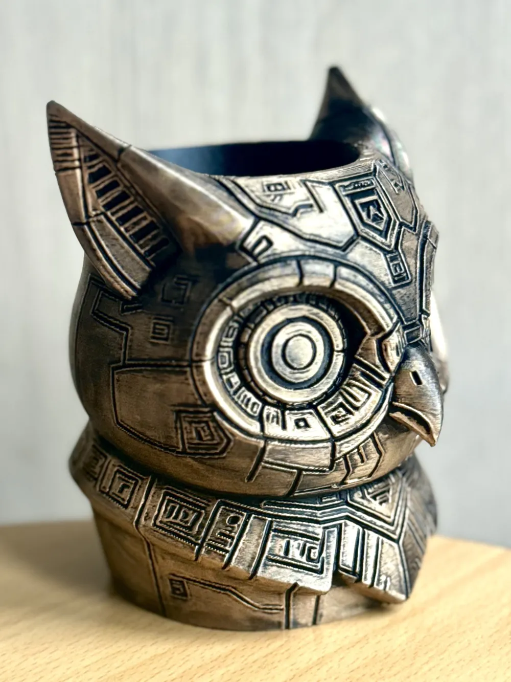 Grindle–Cyberpunk Owl of Creativity-Commercial use by slimshezy ...