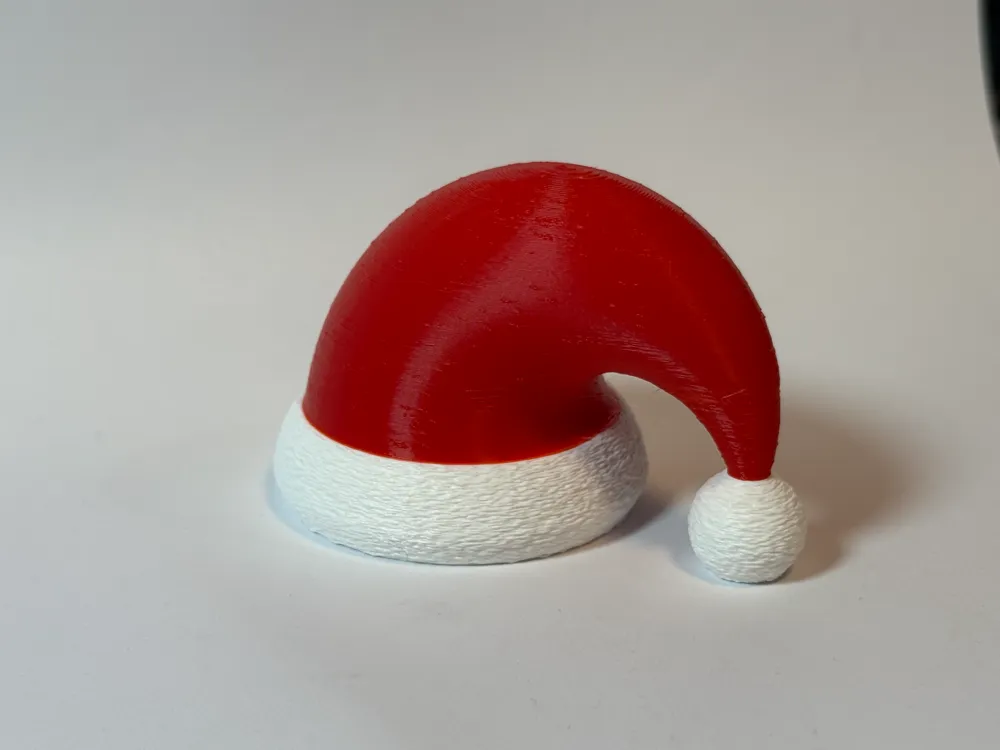Santa Hat for Headset - AMS Optional by wphilipsen MakerWorld: Download ...