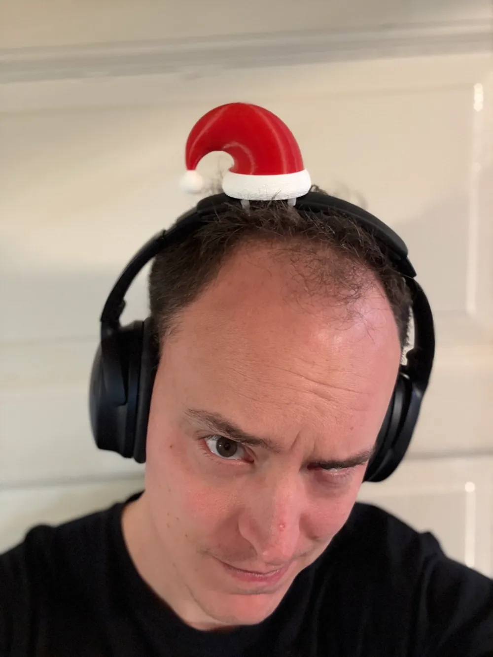 Santa Hat for Headset - AMS Optional by wphilipsen MakerWorld: Download ...