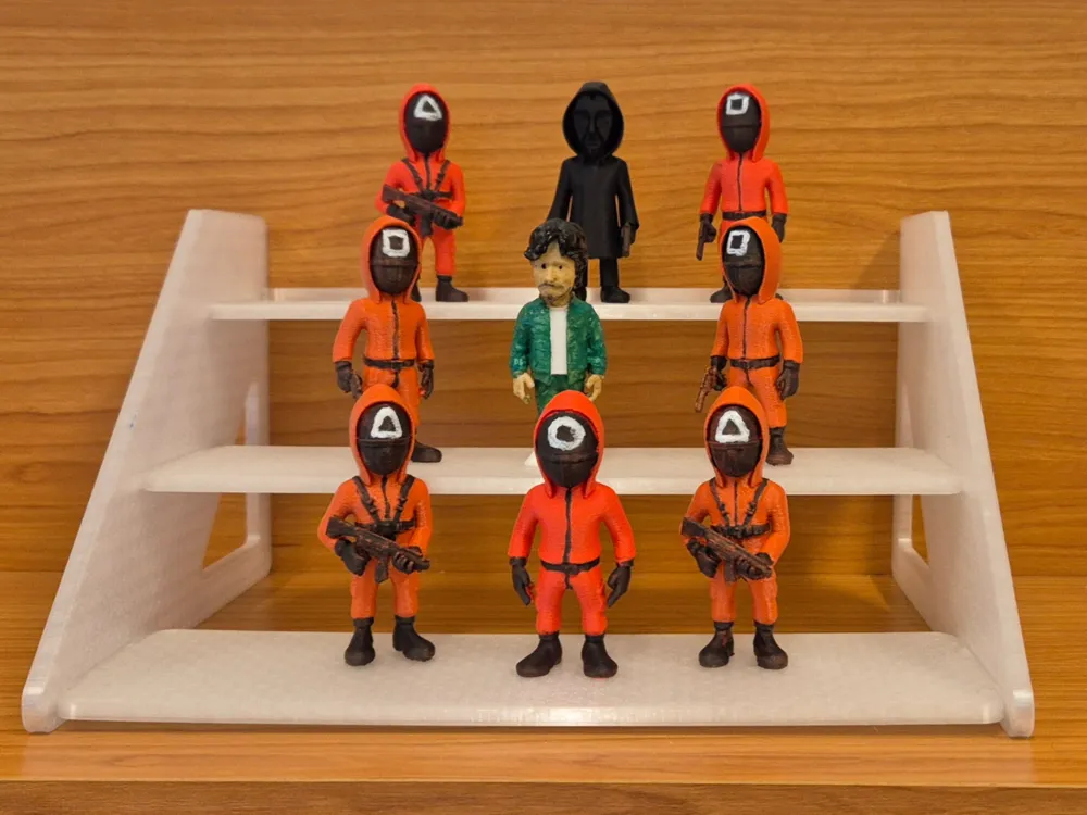 Squid Game Inspired Miniatures, figures by Jendapce MakerWorld ...