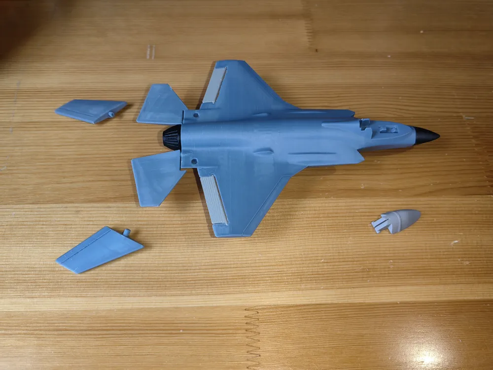 F35-Assembly Version by 天门计划 MakerWorld: Download Free 3D Models