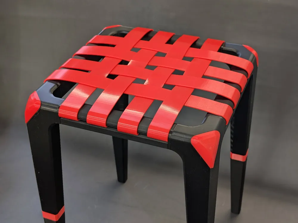 TPU Lounger 2025 Chair – Sit back Think forward - Free 3D Print Model ...