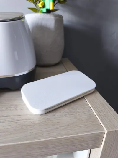 Easy-Access Stackable Tray with Lid: 2 Compartment by ...