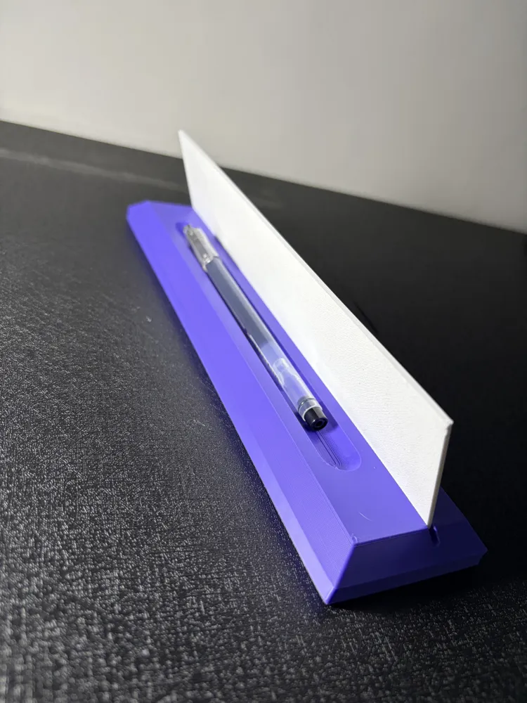 Customizable Table Desk Name - Free 3D Print Model - MakerWorld