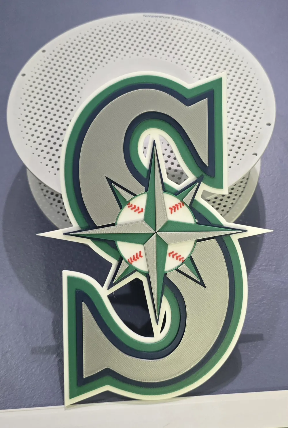 SEATTLE MARINERS - 3D Logo Large 223mm V2 series - Free 3D Print Model ...