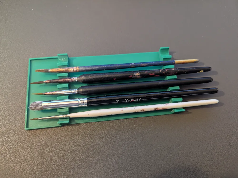 Paint brush drying stand by Pardy - MakerWorld