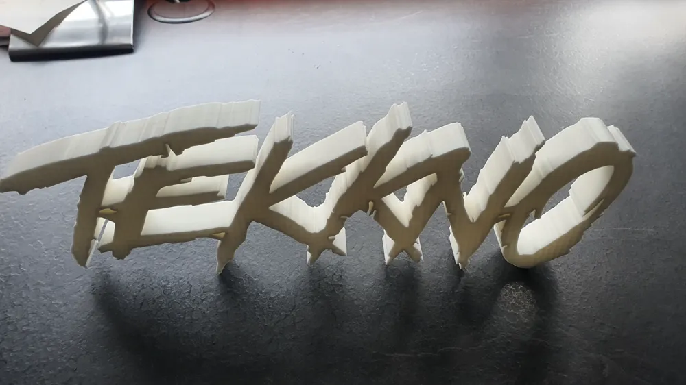 Tekkno sign by torbsn - MakerWorld