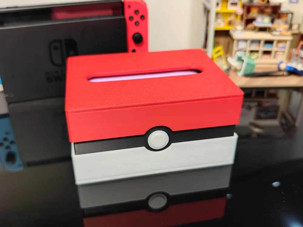 Pokeball Tissue Box with Tail Pokemon Tissue Box Pokeball Tissue Box ...