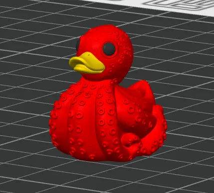 Duck octopus - Free 3D Print Model - MakerWorld