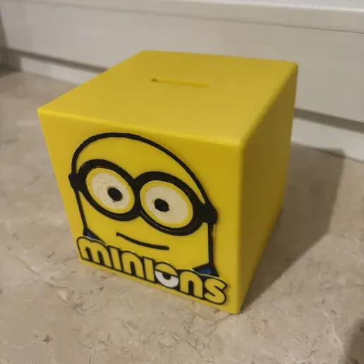 Minions Piggy Bank - Free 3D Print Model - MakerWorld