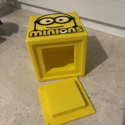 Minions Piggy Bank - Free 3D Print Model - MakerWorld