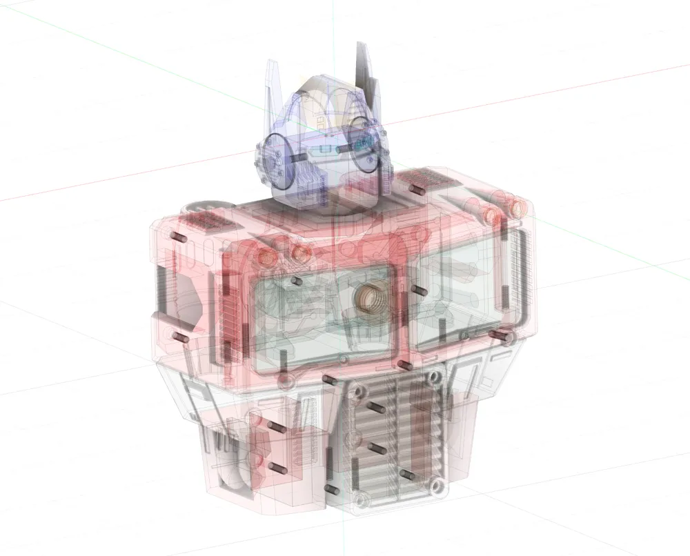 Optimus Prime "Project Titan" by HX8 by HAN MakerWorld: Download Free 3D Models