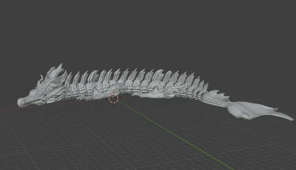 Ao Run -- Nezha 2 (Articulated Dragon Version) by 鳌拜劳大 - MakerWorld