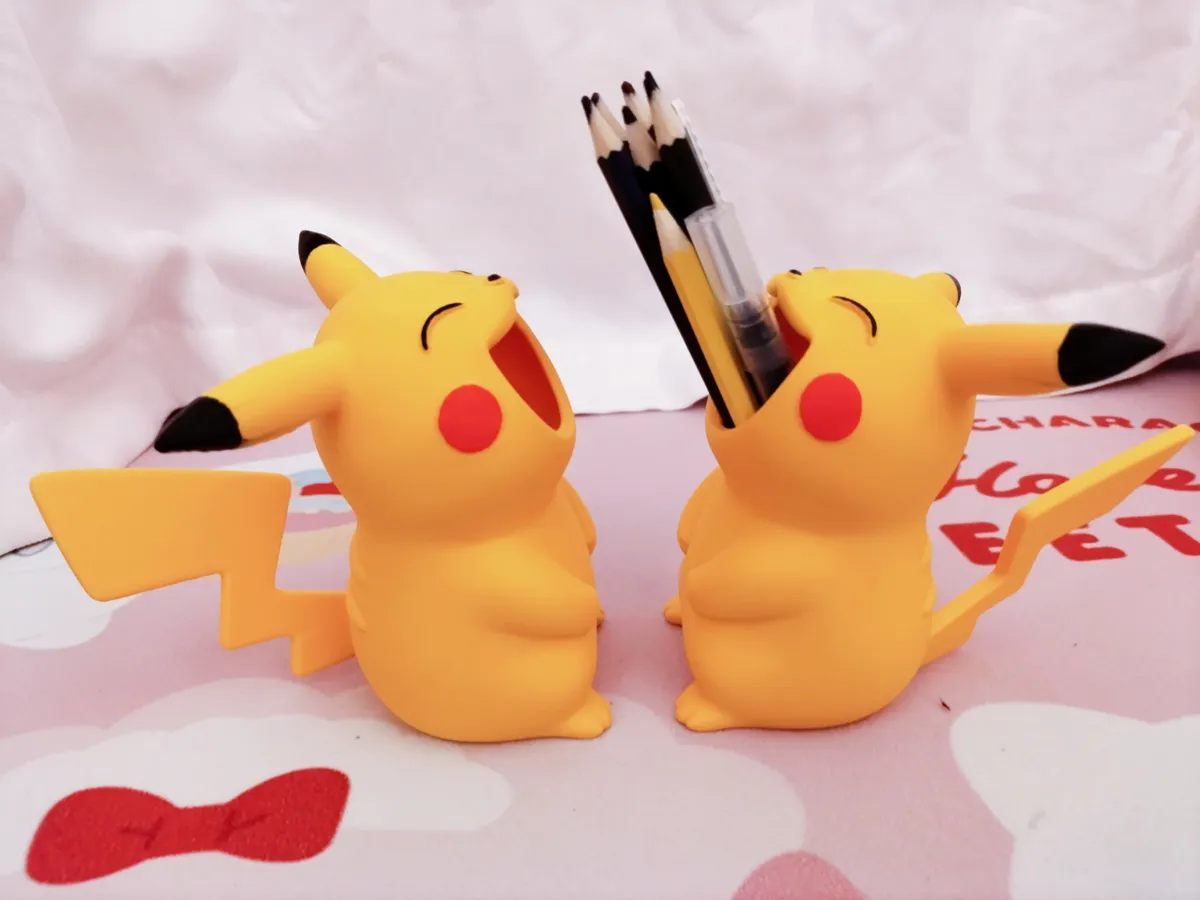Pokemon Pikachu Big Mouth Pen Holder (Single-Color Version + AMS ...