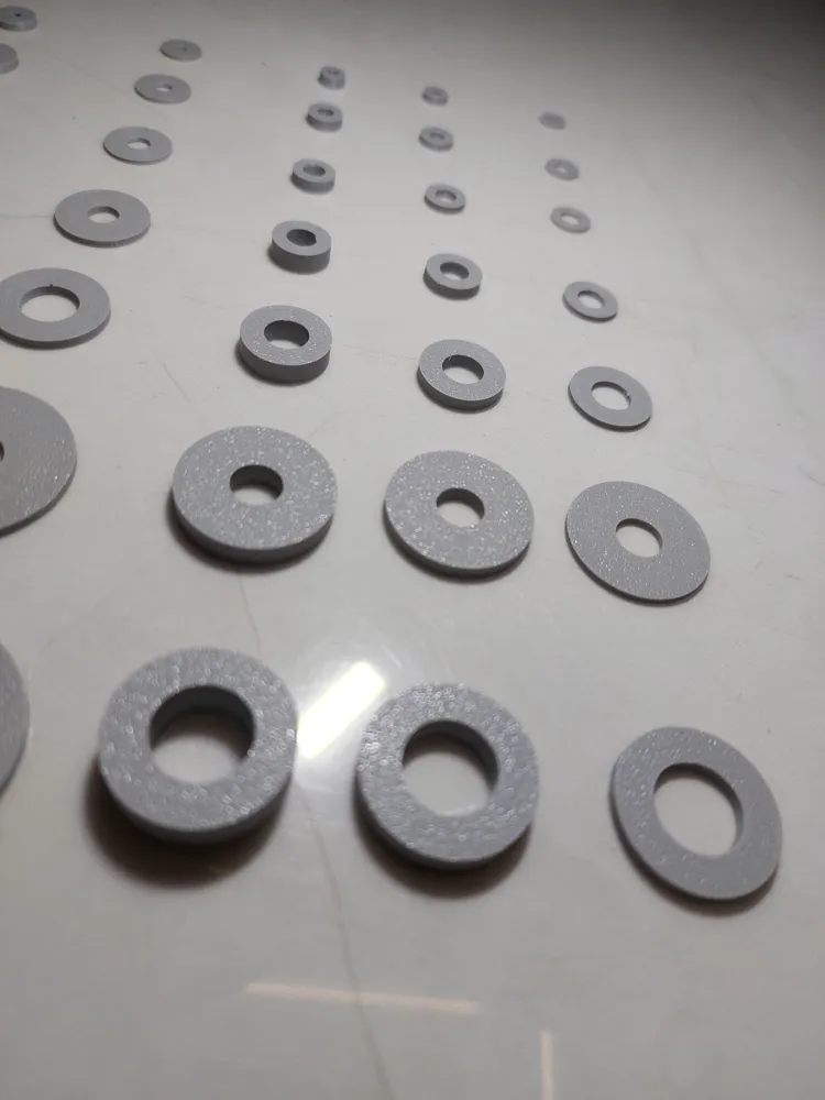 Washers M3 M4 M5 M6 M8 M10 M12 - Free 3D Print Model - MakerWorld