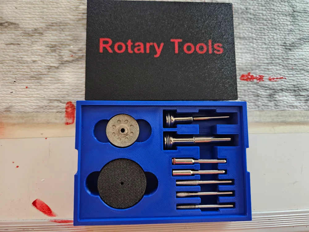 Rotary Tool case with Lid by E8 Prints - MakerWorld