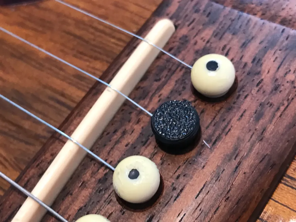Guitar Bridge Pins - Free 3D Print Model - MakerWorld