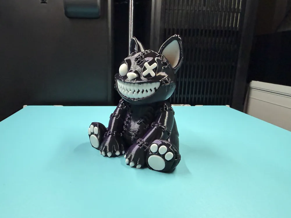 Ugly Horror Cat - Grinning Cat of Damnation - Free 3D Print Model ...